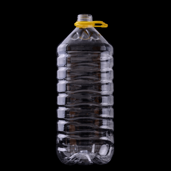 PET Square Gallon 9.7 Liters Clear - Loubnany