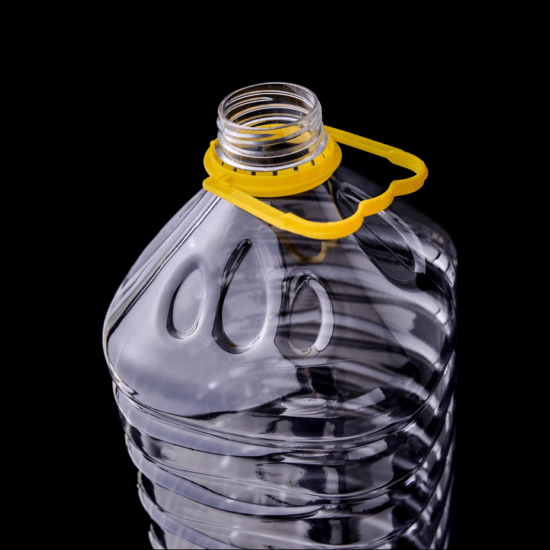 PET Square Gallon 9.7 Liters Clear - Loubnany