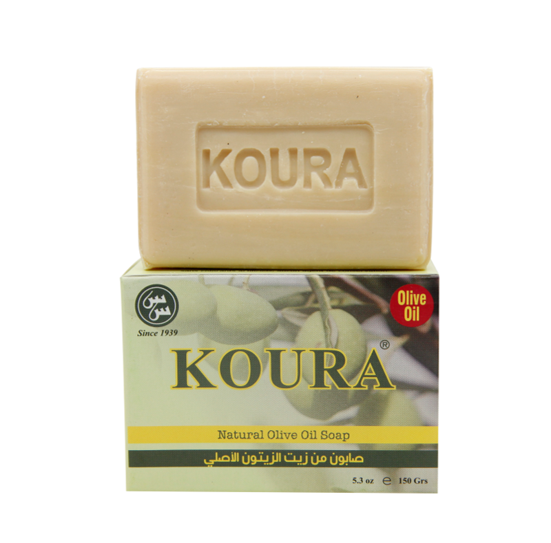 Al-Koura White Olive Oil Soap Bar - Loubnany